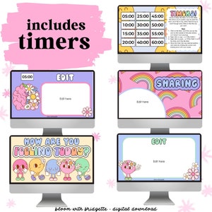 Growth Mindset Classroom Slide Templates, Daily Google Slides and ...