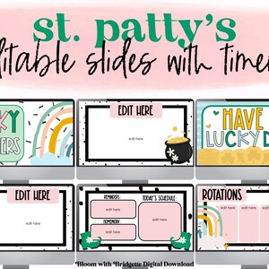 Seasonal Classroom Slide Templates With Timers Bundle, Holiday ...