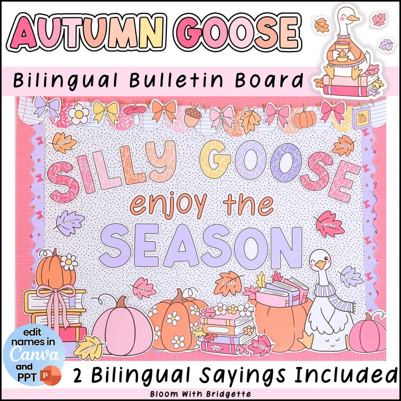 Fall Bulletin Board - Etsy