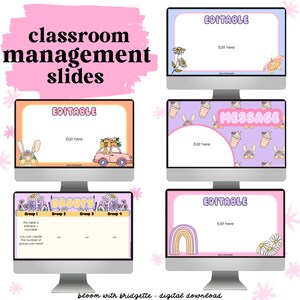 Easter Daily Google Slides and Powerpoint Templates With Timers, Spring ...