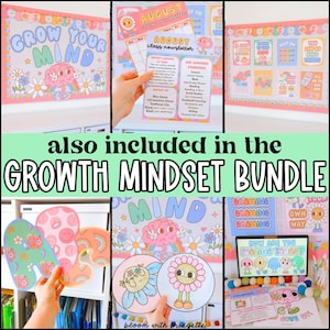 Growth Mindset Bulletin Board, Back to School Bulletin Board, Social ...