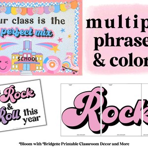 Back to School Bulletin Board and Student Activity, Printable Classroom ...