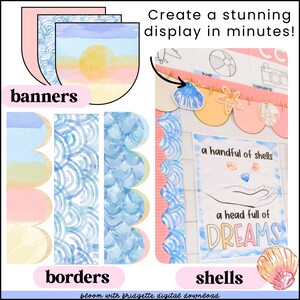 Beach Classroom Posters, Calm Classroom Posters, Classroom Decor ...