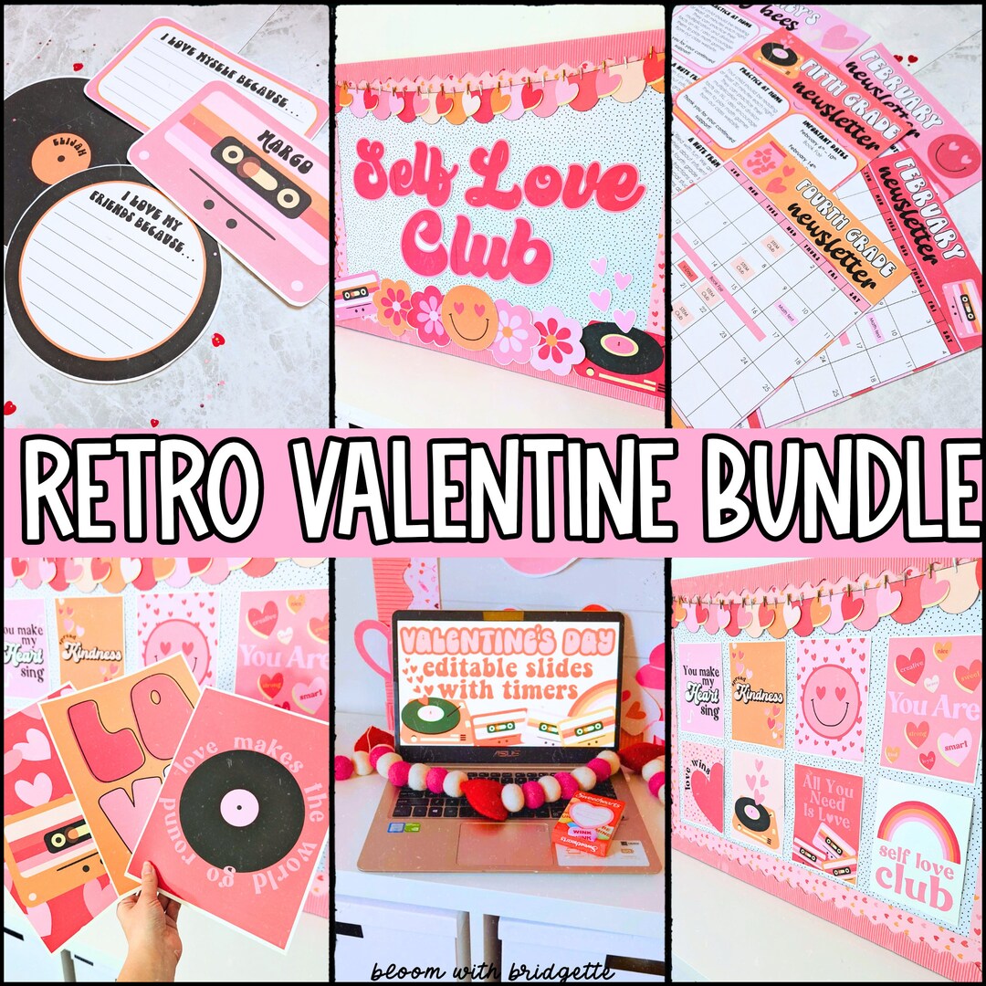 Valentine's Day Classroom Decor Bundle, Random Acts of Kindness Decor ...