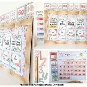 Garden Classroom Theme, Greenery Classroom Decor, Editable and Calm ...