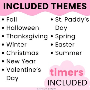 Seasonal Slide Templates Bundle, Holiday Slide Templates MEGA Bundle ...