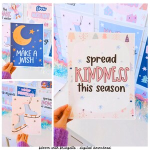 Winter Editable Posters, Editable Winter Bulletin Board, Classroom Door ...