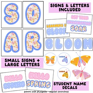 Spring Bulletin Board, April Bulletin Board, Spring Craft, Spring ...