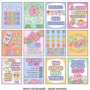 Growth Mindset Classroom Decor Bundle, Bulletin Board, Posters ...