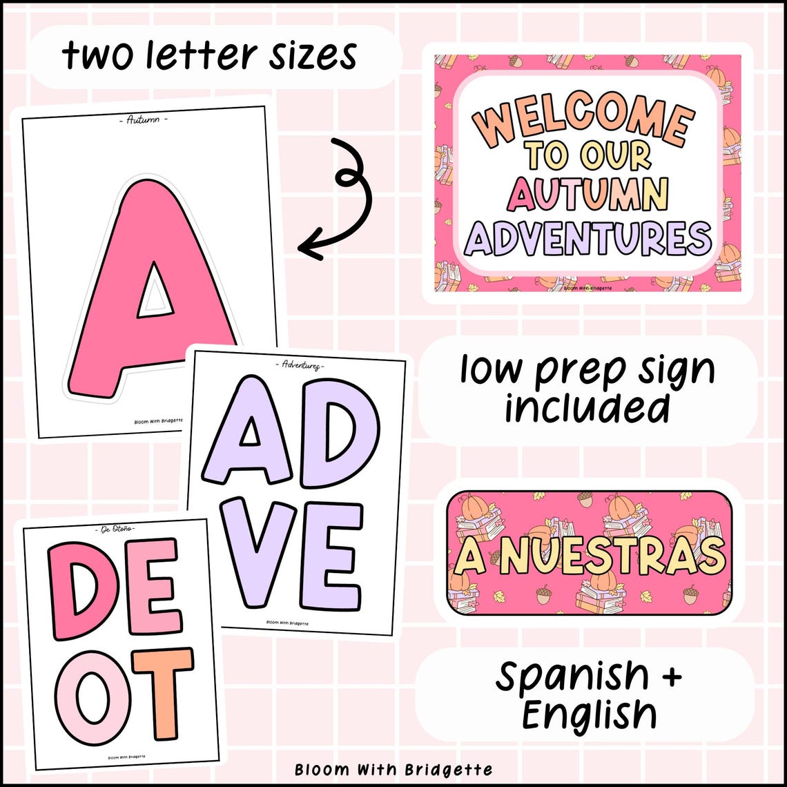 Fall Goose Classroom Door Decor | Bilingual Fall Bulletin Board | Silly ...