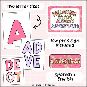 Fall Goose Classroom Door Decor | Bilingual Fall Bulletin Board | Silly ...