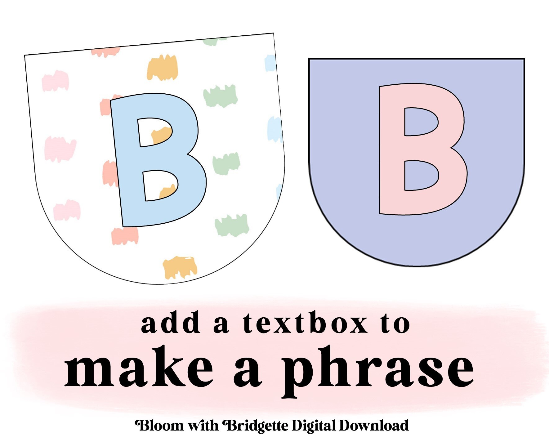 Modern Pastel Classroom Banners Buntings Printable Classroom - Etsy