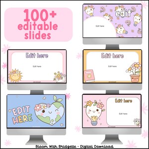 Earth Day Classroom Slides, Editable Slide Template, Daily Slides ...