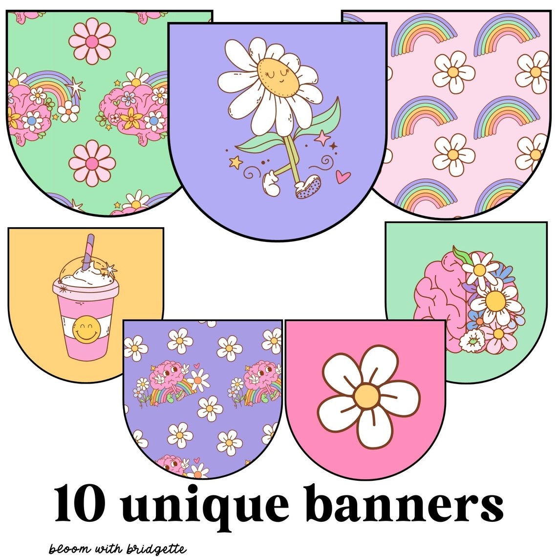 Growth Mindset Bulletin Borders and Banners, Printable Back to School ...