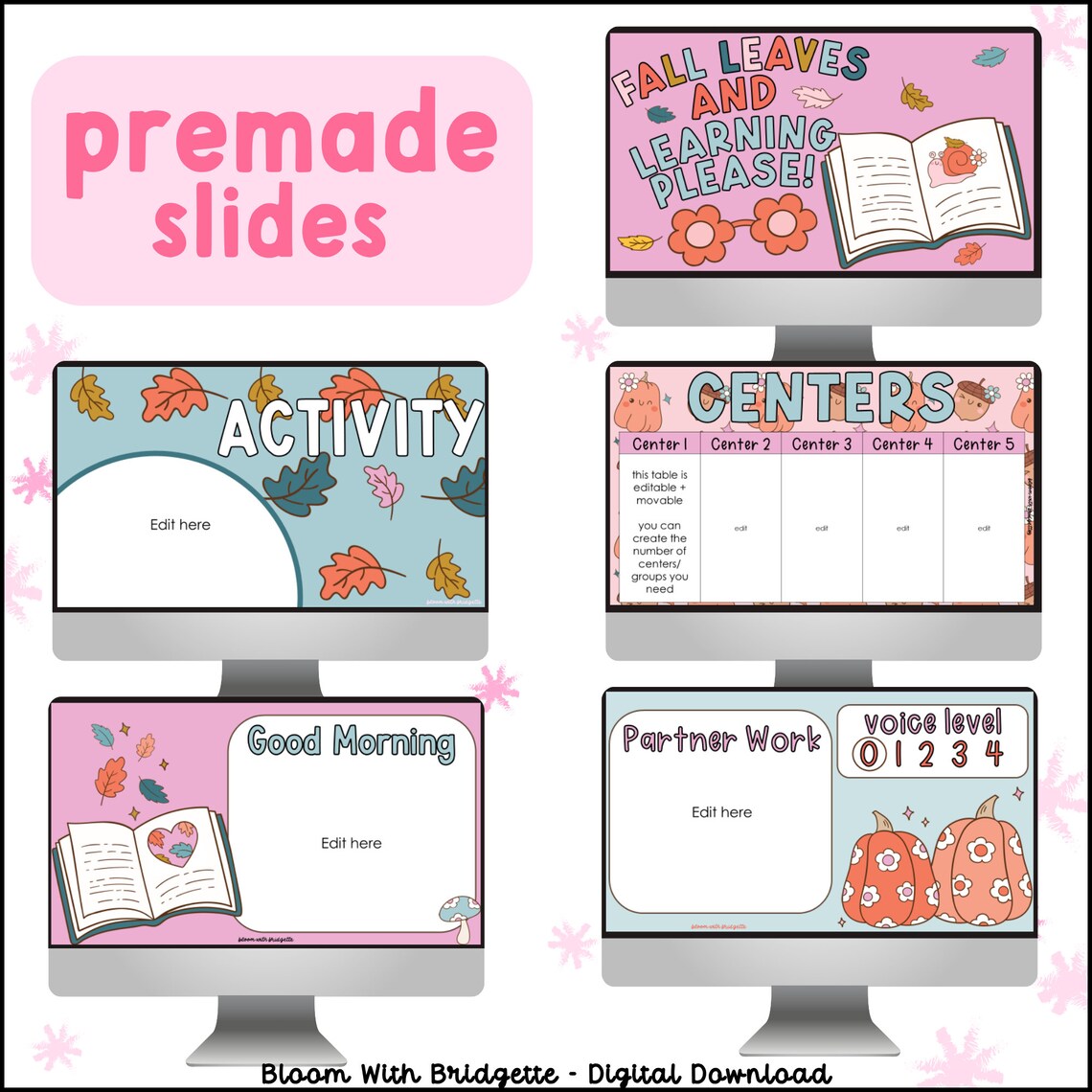 Thanksgiving Classroom Decor Bundle, Bulletin Board, Classroom Slides ...