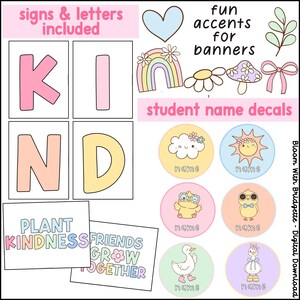 Bilingual Spring Bulletin Board, Spanish Classroom Decor, Spring ...