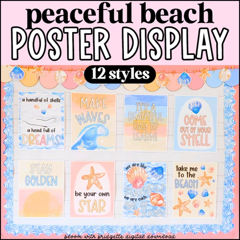 Beach Poster - Etsy
