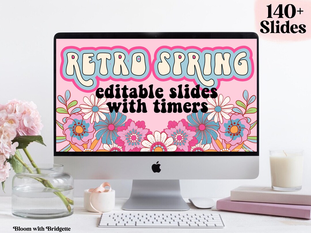 Retro Spring Google Slides and Powerpoint Templates With Timers ...