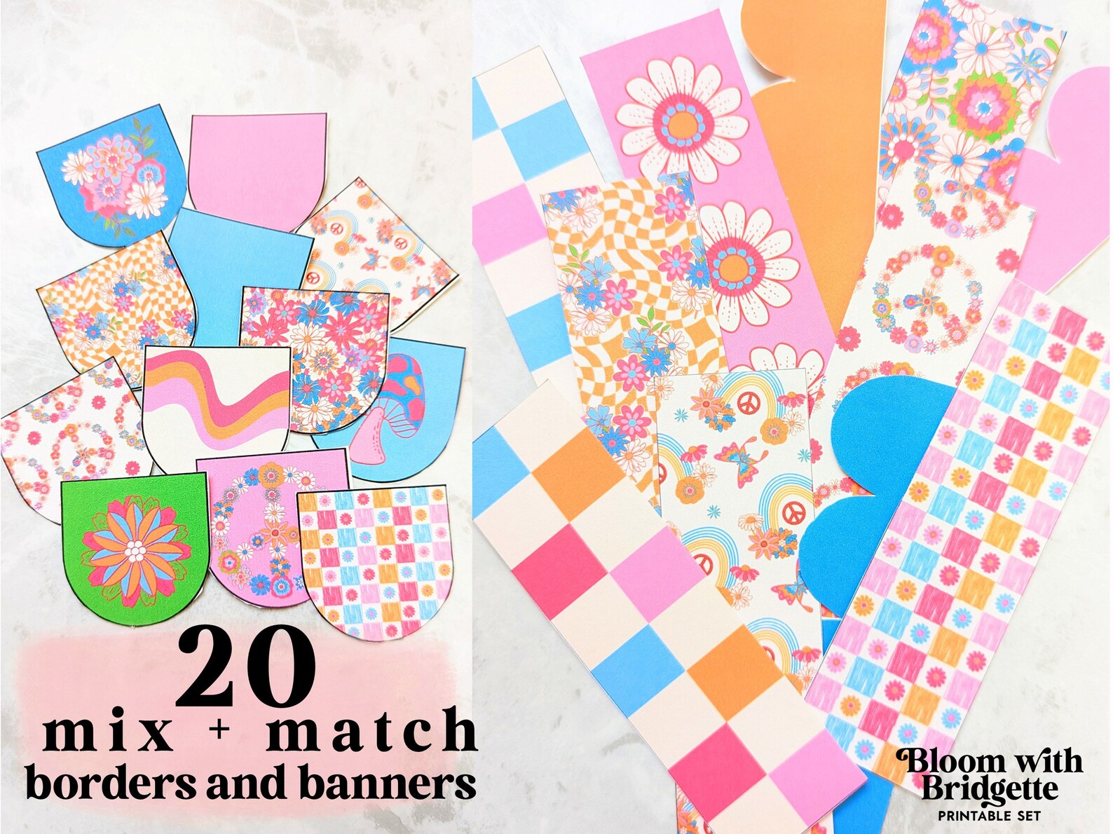 Retro Spring Bulletin Board Kit and Student Activity Spring - Etsy