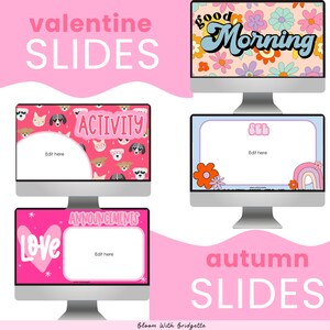 Seasonal Slide Templates Bundle, Holiday Slide Templates MEGA Bundle ...
