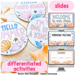 Beach Classroom Decor Mini Bundle, Coastal Classroom Theme, Bulletin ...