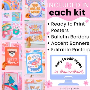 Seasonal Classroom Poster Bundle, Holiday Poster MEGA Bundle, Classroom ...