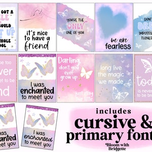 Swiftie Inspired Classroom Poster Display, EDITABLE Posters, Easy ...