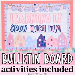 Winter Wonderland Bulletin Board Kit and Student Activity, Classroom ...
