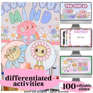 Growth Mindset Classroom Decor Bundle, Bulletin Board, Posters ...