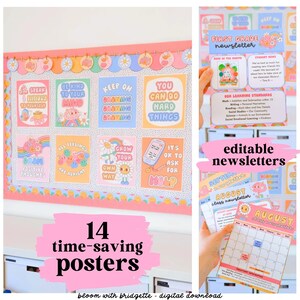 Growth Mindset Classroom Decor Bundle, Bulletin Board, Posters ...