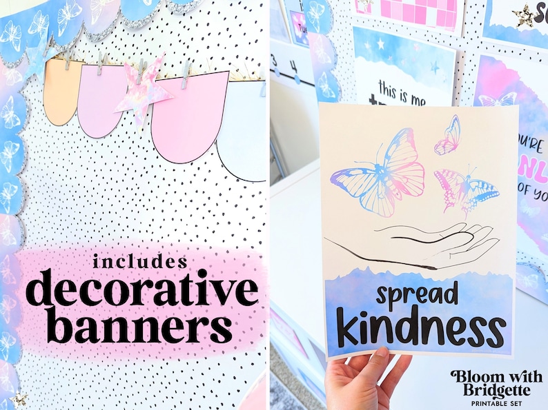 Swiftie Inspired Classroom Poster Display, EDITABLE Posters, Easy ...