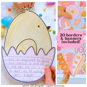 Easter Spring Bulletin Board, March Bulletin Board, Spring Craft ...