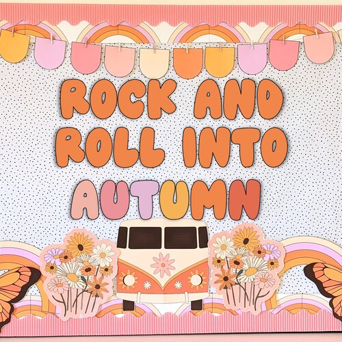 Retro Easter Bulletin Board Kit and Student Activity Spring - Etsy