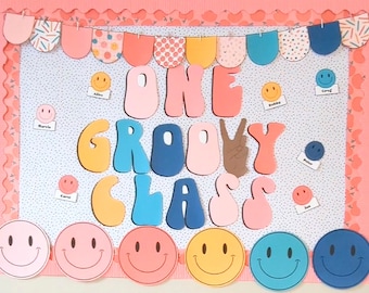 Modern Pastel Classroom Decor Bundle Editable Calm Classroom - Etsy