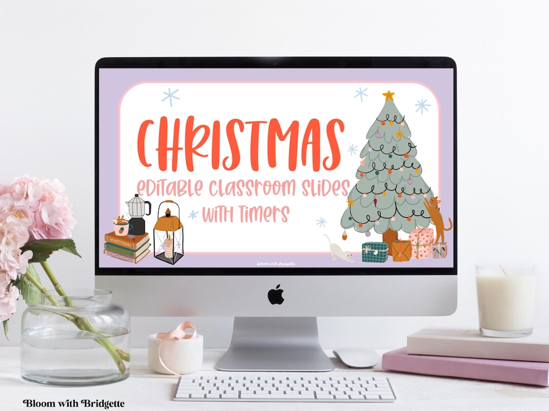 Christmas Slides, Winter Slide Templates, December Slides, Christmas ...