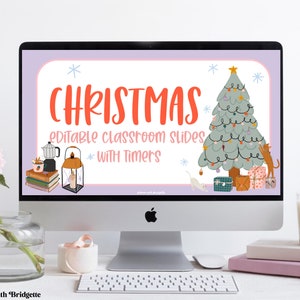 Christmas Slides, Winter Slide Templates, December Slides, Christmas ...