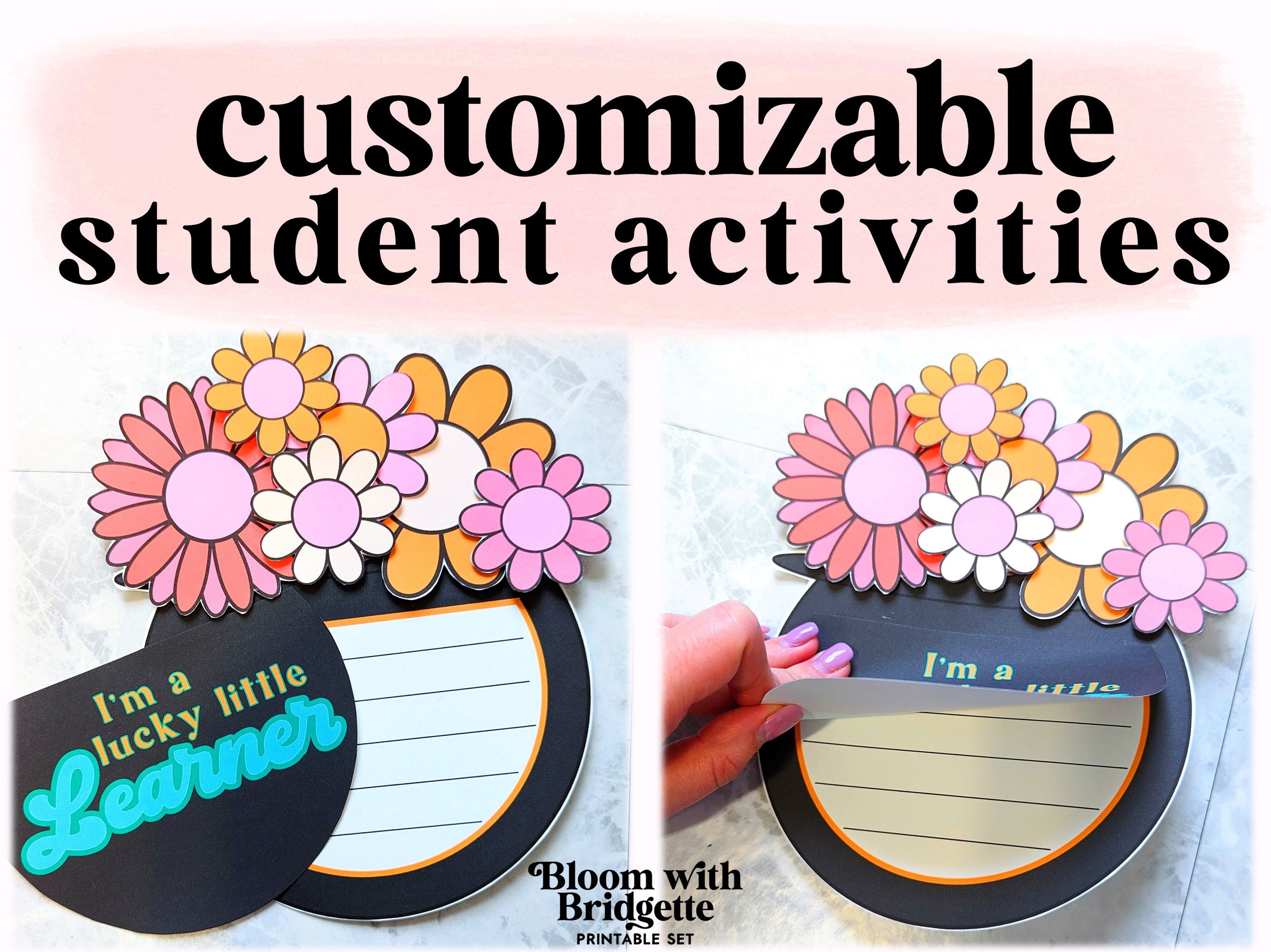 St. Patrick's Day Bulletin Board and Spring Student - Etsy