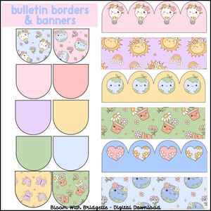 Earth Day Bulletin Board, Classroom Decor, Calm Pastel Bulletin Board ...