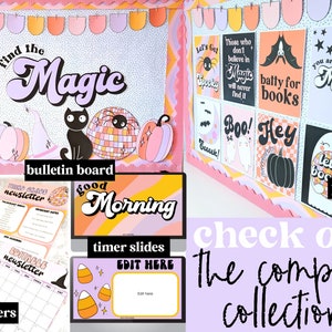 Retro Halloween Google Slides and Powerpoint Templates With Timers ...