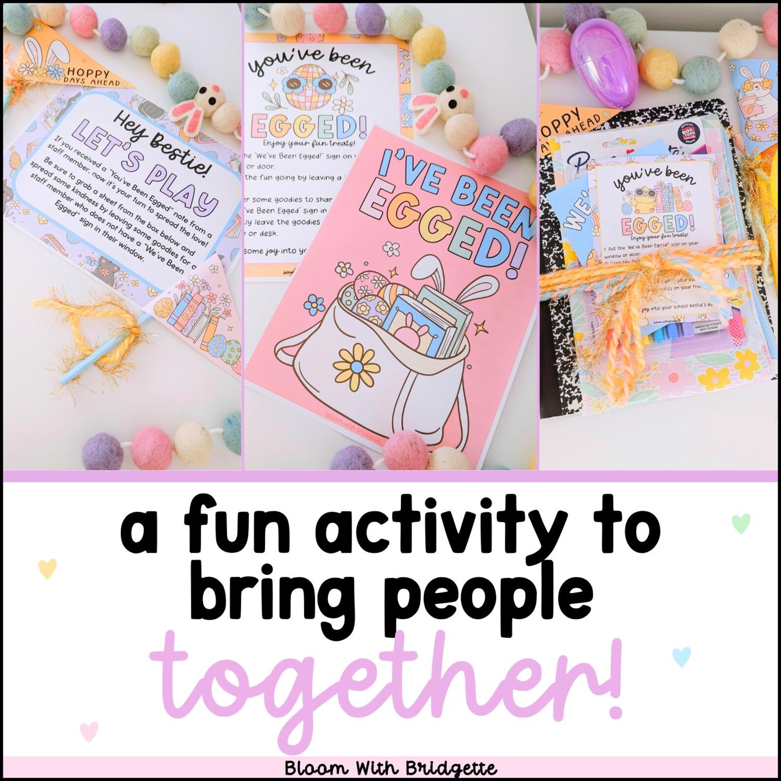 You've Been Egged, Staff Kindness, Morale Booster, Teacher Gift Idea - Etsy