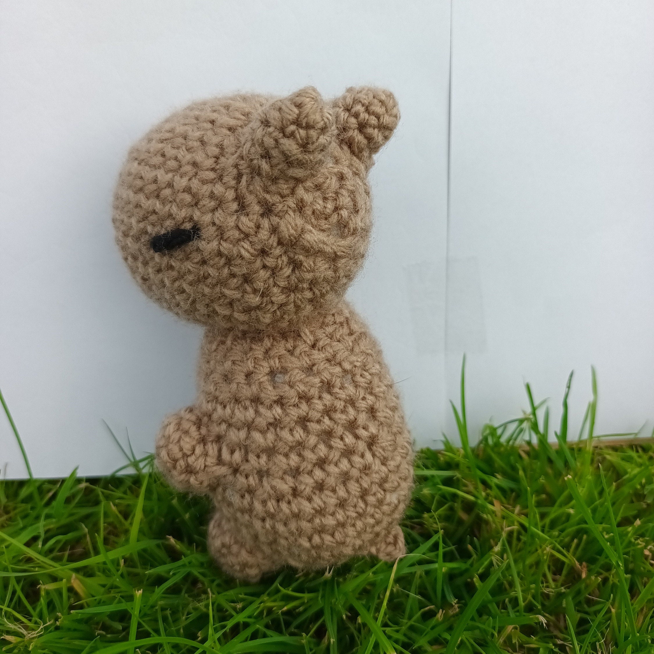 Cooper the Capybara Crochet Capybara Plushie Amigurumi - Etsy