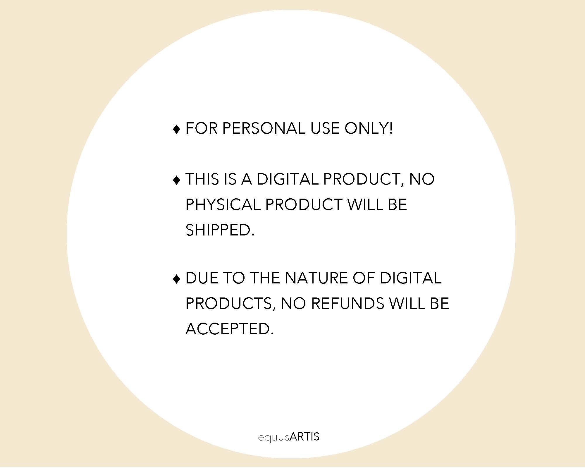 Little Health Diary for Your Horse 2024 Equine Journal - Etsy