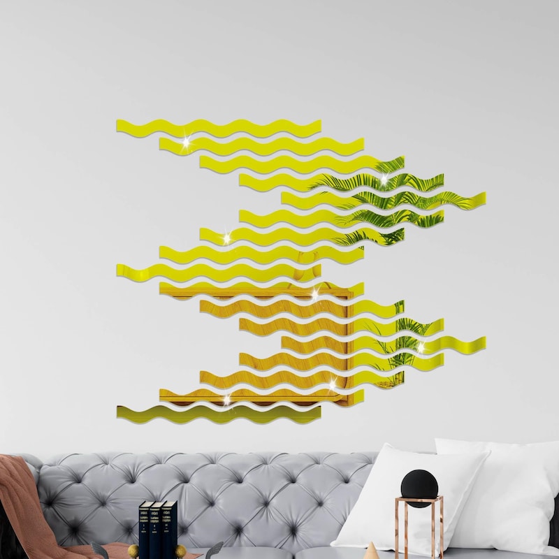 Wall Decal Mirror - Etsy