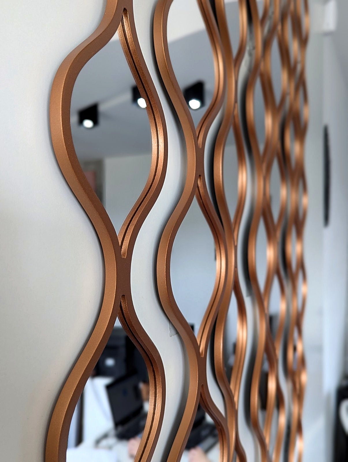 Bronze Acrylic Water Drop Mirrors: Decorative Wall Decor - Etsy UK