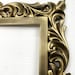 Big Carved Rubbed Gold Oak Frame, Vintage Style Frame, Large Gold ...