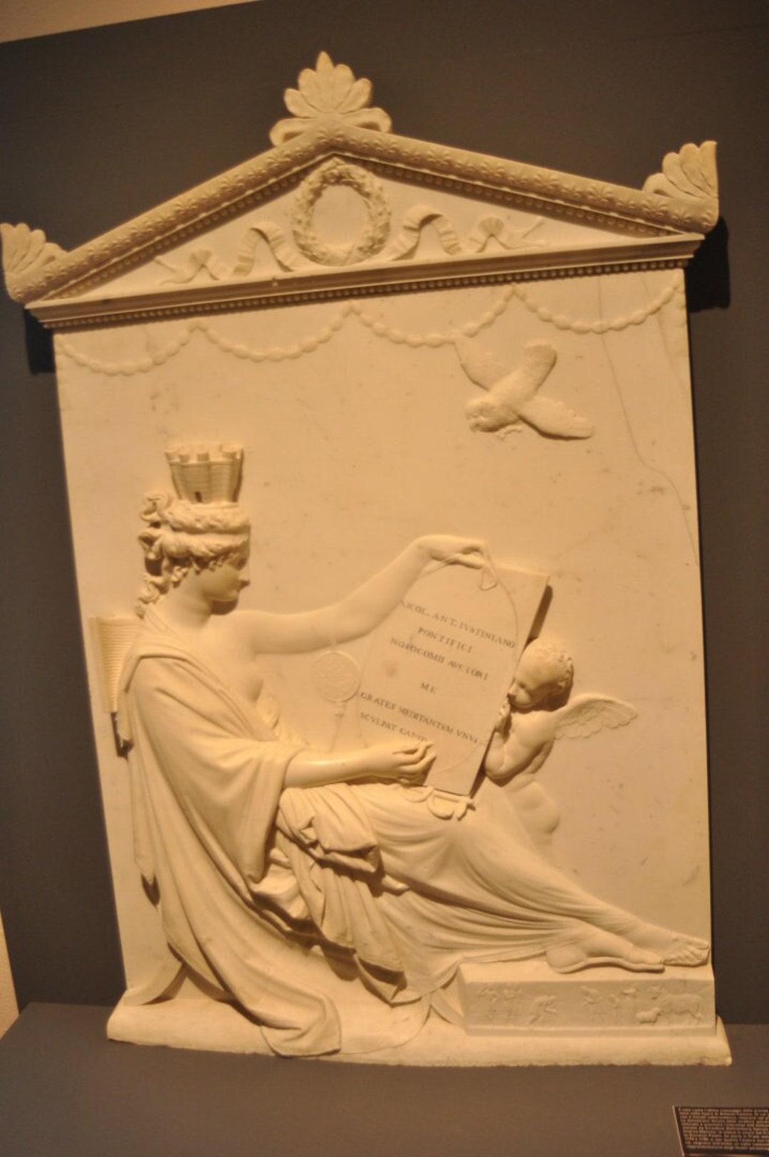 Giustiniani Stele Greek Marble Sculpture Statue Museum - Etsy