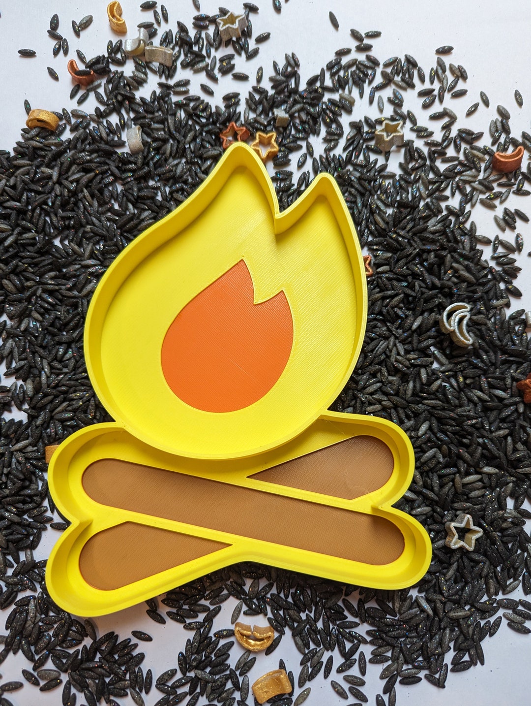 Campfire Sensory Tray, Firework Tray, Pirate Tray, Sensory Tray, Play ...