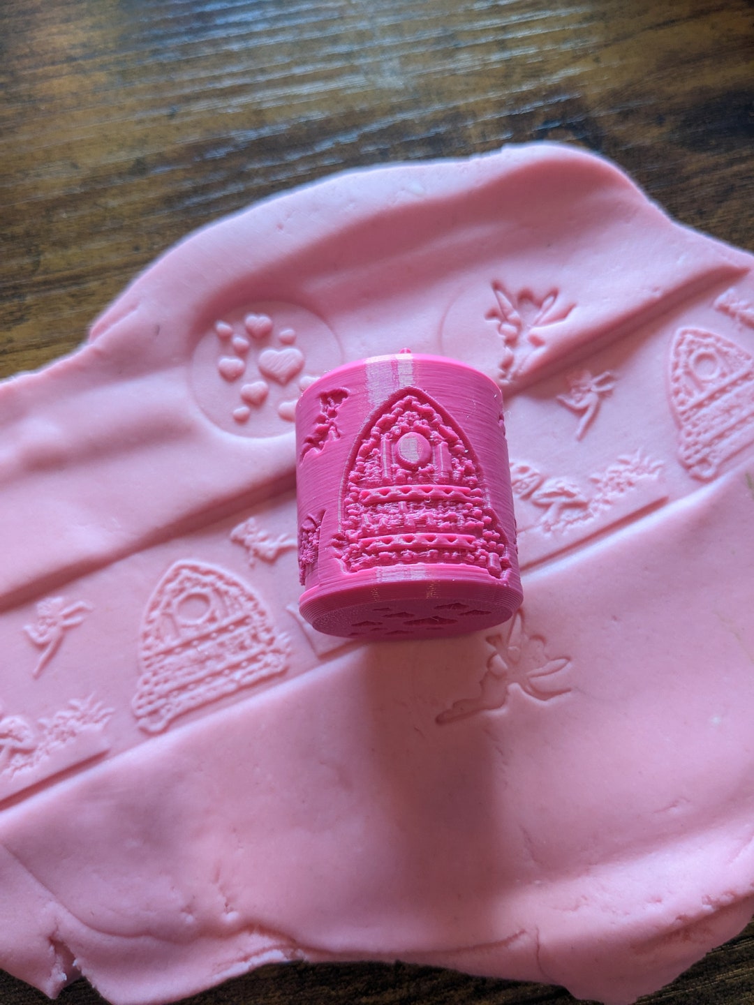 Fairy Pattern Roller, Playdough Roller, Clay Roller, Fairy Roller ...