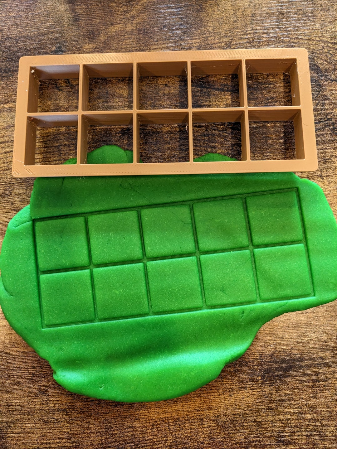 Ten and Five Frame Playdough Cutters, STEM Educational Toy - Etsy UK