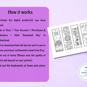 Spring Colouring Bookmarks Printable | Digital Download | Preschool ...